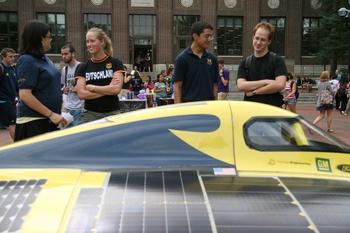 University of Michigan solar car races across Australian outback and more