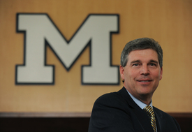 New Michigan AD David Brandon: 'Results matter' in football