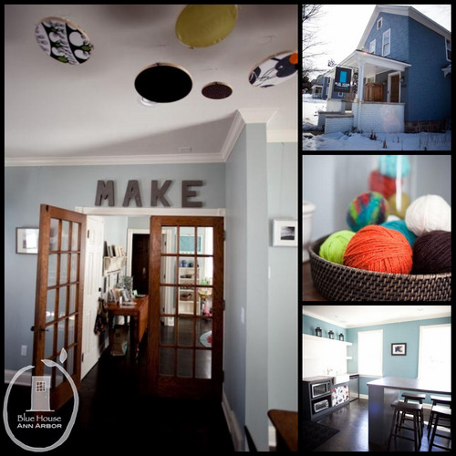 Love local? Love art? Check out Ann Arbor's Blue House