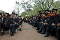 Commencement 2010: The University of Michigan has hosted presidents before