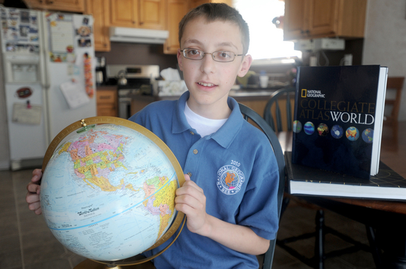 A worldly scholar: Saline Middle School student relishes trip to ...