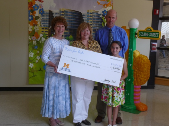 9-year-old raises more than $11,000 for C.S. Mott Children's Hospital