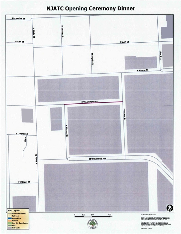 Road closures scheduled in Downtown Ann Arbor for upcoming conventions ...