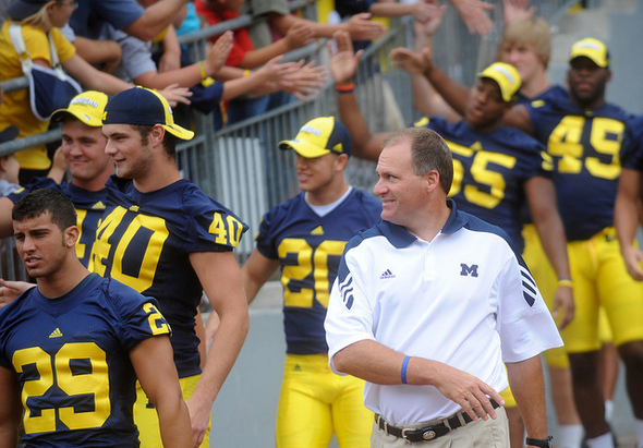 Rich Rodriguez opens up to Mitch Albom; U-M's limited running game ...