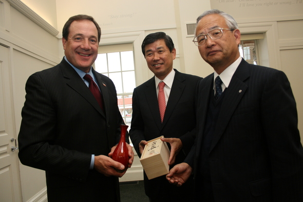 Japanese delegation makes stops in Chelsea, Dexter