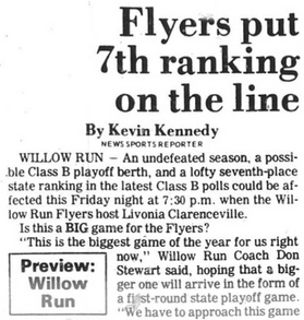 Former Willow Run players recall the Flyers’ 1981 playoff run