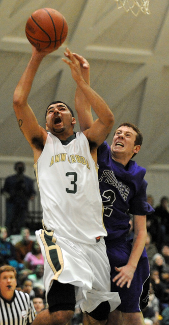 Huron's A.J. Mathew discusses rivalry win over Pioneer and balancing ...