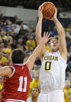 Michigan guard Zack Novak in a slump, Darius Morris and 'The Journey ...