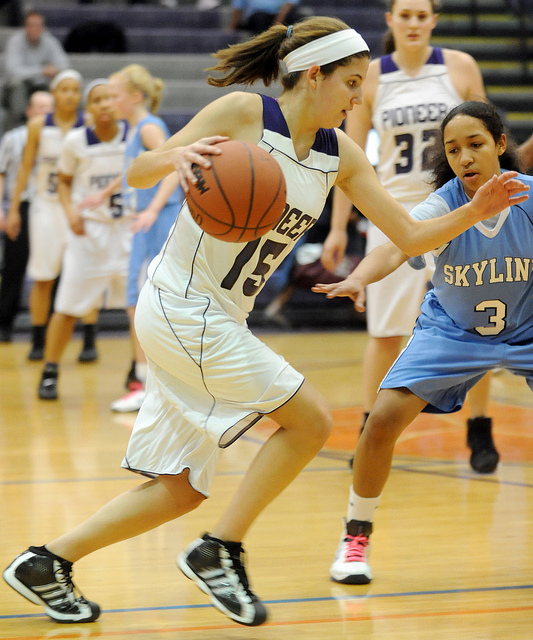 Pioneer girls basketball team advances to Class A district final with ...