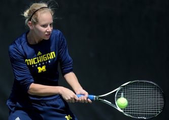 Michigan women's tennis team has sights set on Big Ten Tournament title