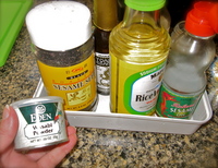 Sesame Linguini with Edamame and Wasabi Vinaigrette