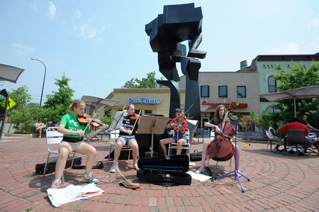 Local student musicians perform to aid creation of orchestra in Kenya
