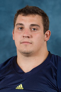 Michigan football center David Molk ranked the No. 12 player in Big Ten