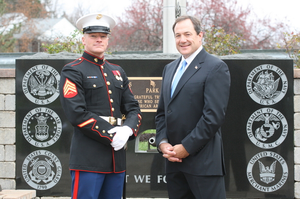 Veteran's Day in Chelsea: 'Wearing a uniform creates a special bond'