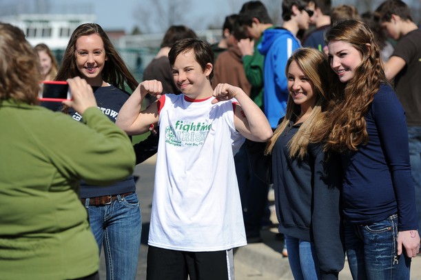 Images from Special Olympics field day at Gabriel Richard