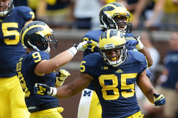 Images from the Michigan football team's dominating 59-9 win over ...