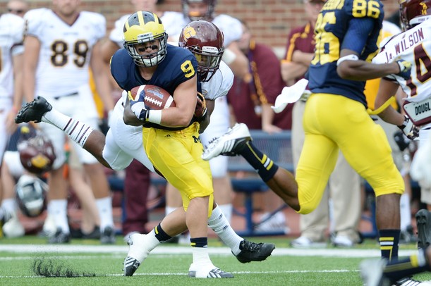 Images from the Michigan football team's dominating 59-9 win over ...