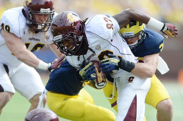 Images from the Michigan football team's dominating 59-9 win over ...