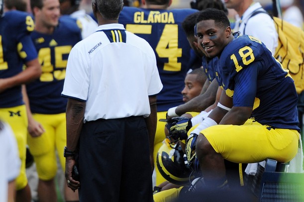 Images from the Michigan football team's dominating 59-9 win over ...