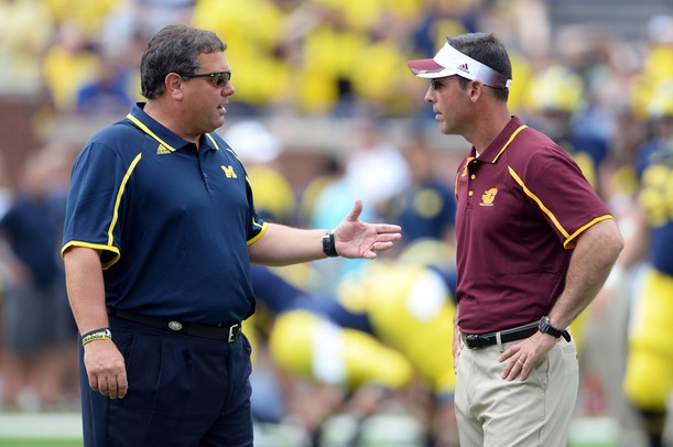 Images from the Michigan football team's dominating 59-9 win over ...