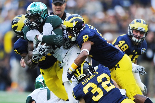 Images from the Michigan vs. Michigan State football game