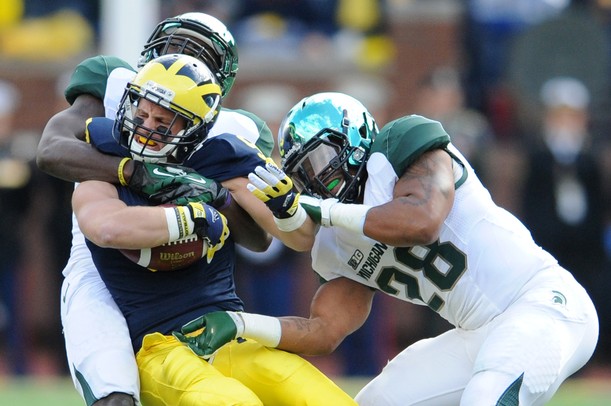 Images from the Michigan vs. Michigan State football game