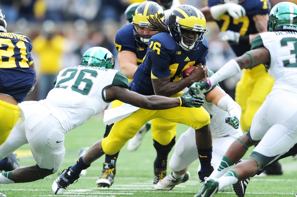 Images from the Michigan vs. Michigan State football game