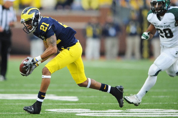 Images from the Michigan vs. Michigan State football game
