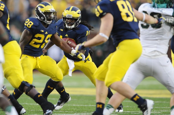 Images from the Michigan vs. Michigan State football game