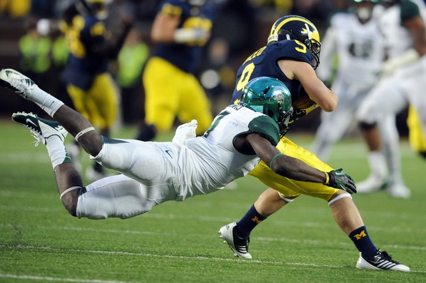 Images from the Michigan vs. Michigan State football game