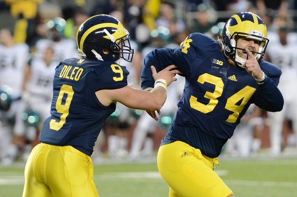 Images from the Michigan vs. Michigan State football game