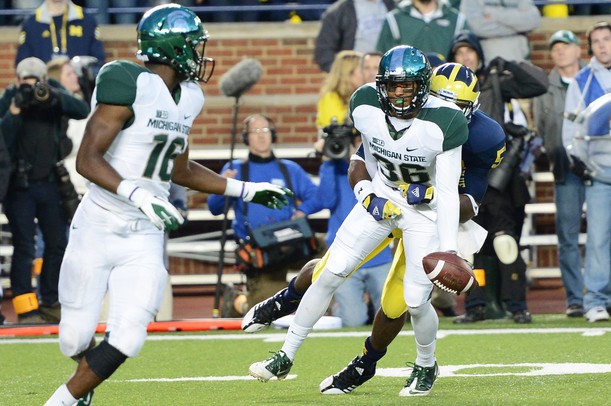 Images from the Michigan vs. Michigan State football game