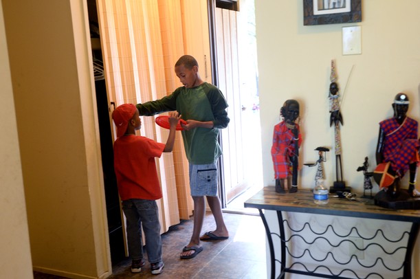 Family makes a home in University of Michigan's Northwood Apartments