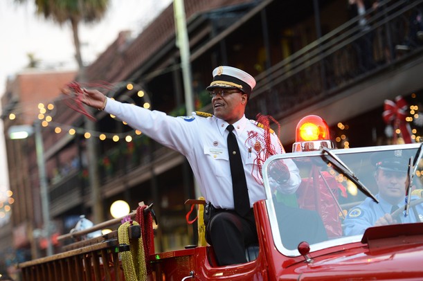 Images from the Outback Bowl New Year's Eve Parade in Ybor City, Fla.