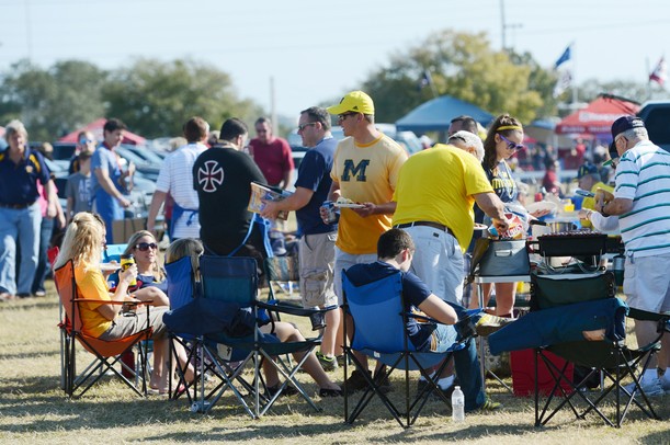 Images from Michigan's 33-28 loss to South Carolina in the Outback Bowl
