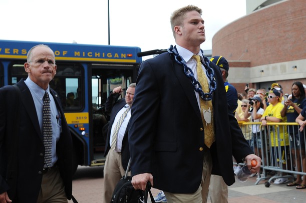 Images from the Michigan football team's dominating 59-9 win over ...