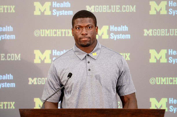 Images from Michigan football's week one Monday press conference