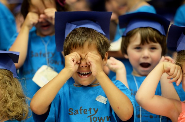 Images from Safety Town graduation