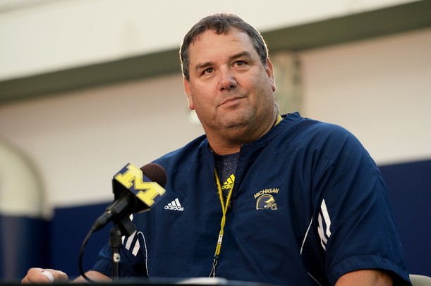 Images from Michigan football press conference
