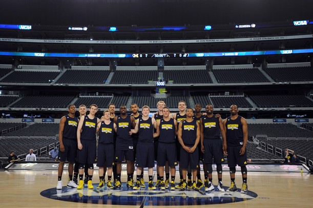 Images from the Michigan basketball team's Thursday practice at Cowboys ...