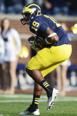 Images from Michigan's 42-17 Senior Day win over Iowa