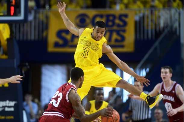 Images from Michigan basketball's 72-71 loss to Indiana Sunday