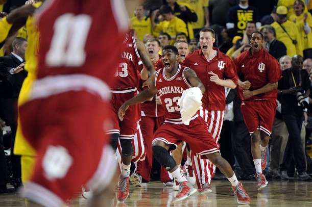Images from Michigan basketball's 72-71 loss to Indiana Sunday