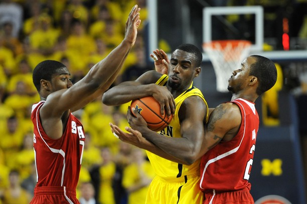 Images from Michigan's 79-72 win over NC State in the ACC/Big Ten Challenge