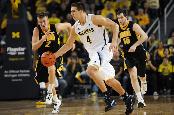 Images from No. 2 Michigan's 95-67 win over Iowa