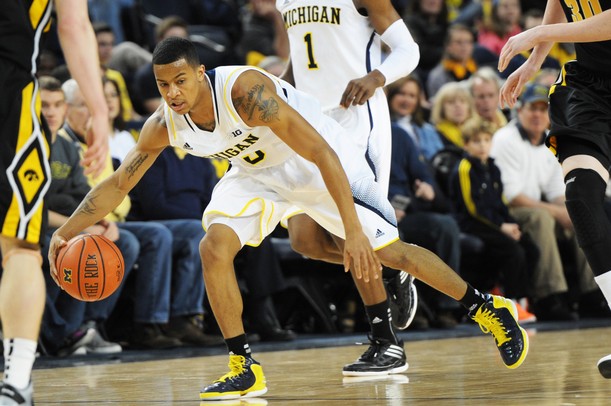 Images from No. 2 Michigan's 95-67 win over Iowa