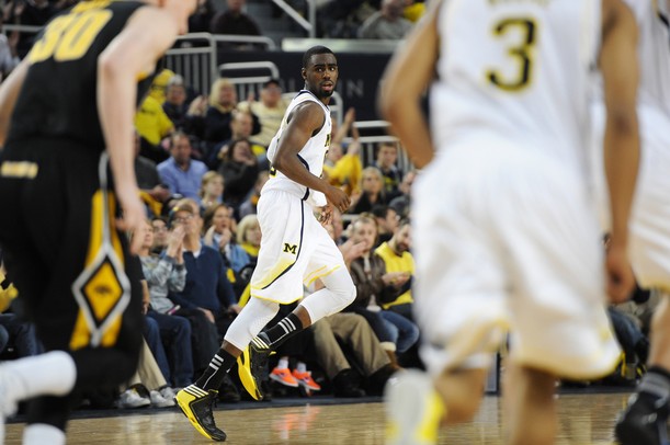 Images from No. 2 Michigan's 95-67 win over Iowa