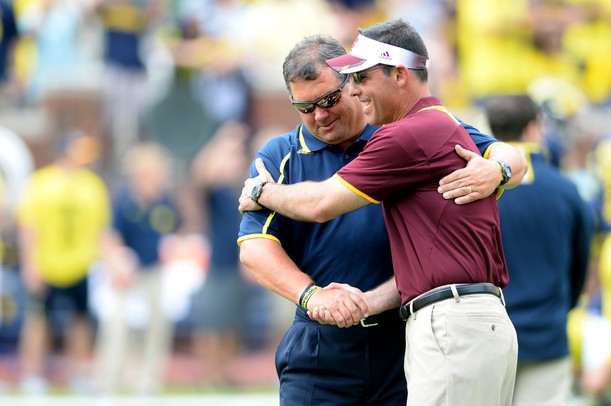 Images from the Michigan football team's dominating 59-9 win over ...