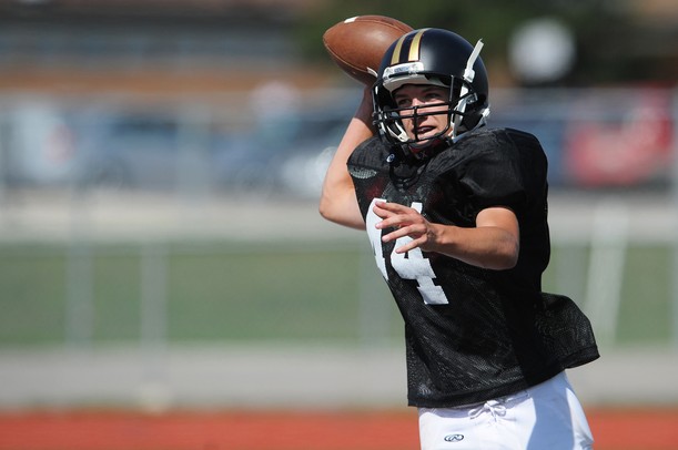 Images from Dexter High School football practice