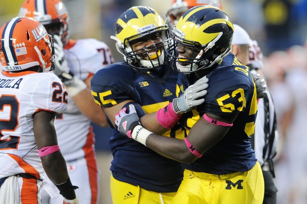 Images from the Michigan football team's 2012 season
